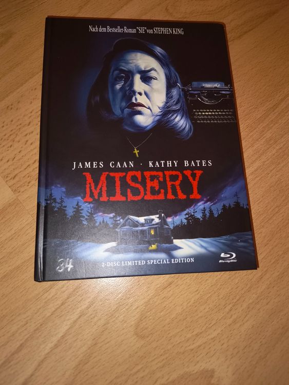 Misery – 2-Disc Limited Special Edition (Blu-ray Mediabook) (Gebraucht ...