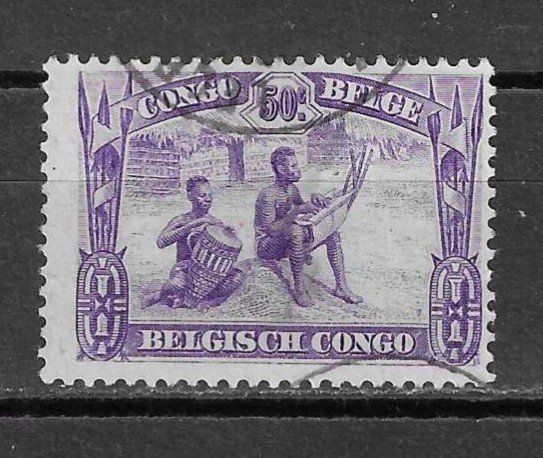Timbre Congo Belge 1931 - 50c | Kaufen auf Ricardo