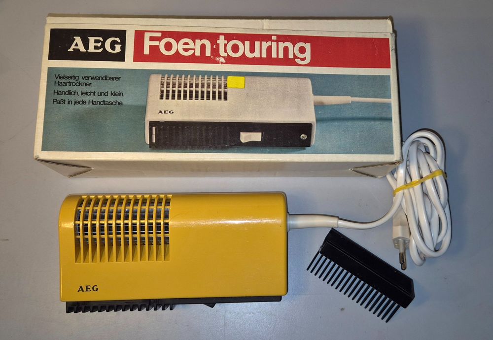 Vintage AEG Foen Touring Reiseföhn (Gebraucht) in Neerach für CHF 18 ...
