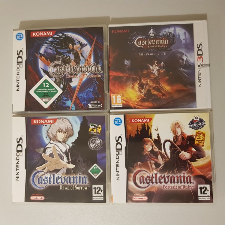 4x Castlevania /DS & 3DS | Kaufen auf Ricardo