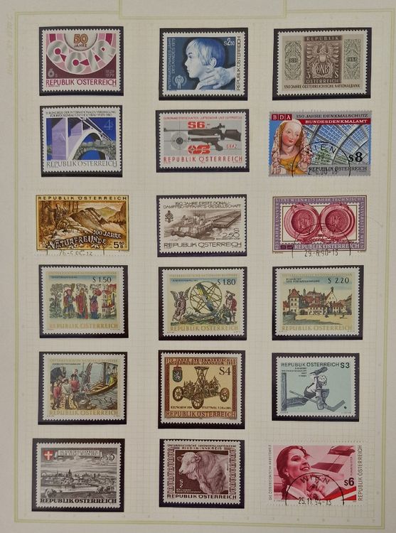 Österreich Sondermarken Sammlung 1967-1986 Top Zust. frisch (Neu ...