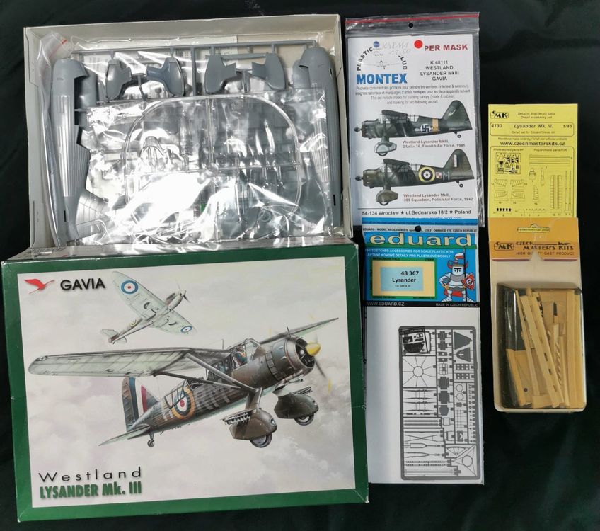 Rarität! Gavia (Eduard) Westland Lysander MK.III 1:48 (Neu (gemäss ...
