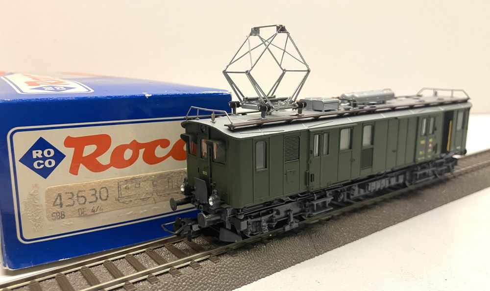 Roco 43630= De 4/4 SBB 1683 Gepäcktriebwagen ArbeiterPullman (Neu und ...