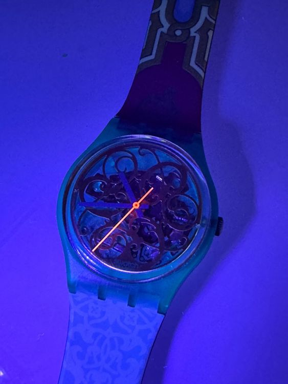 SWATCH*GENT*GN107*STUCCHI*NEU*1990*LÄUFT*RARITÄT | Kaufen auf Ricardo