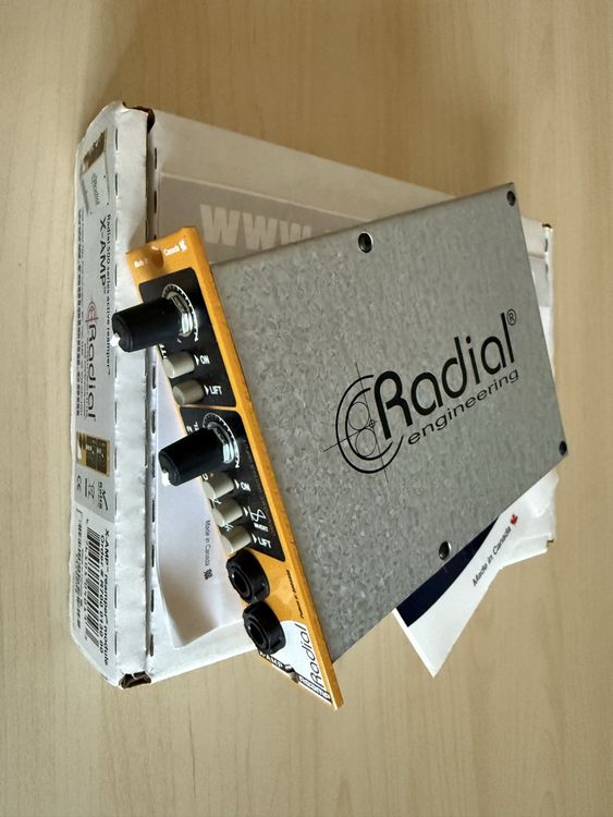 Radial X-Amp 500 Series Reamper - Neuwertig mit OVP! | Kaufen auf Ricardo