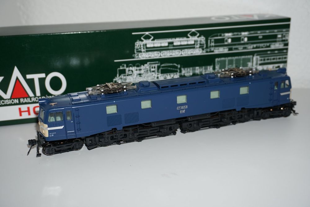 Kato 1-301 - JR EF 58 Elektrolok blau H0/DC | Kaufen auf Ricardo