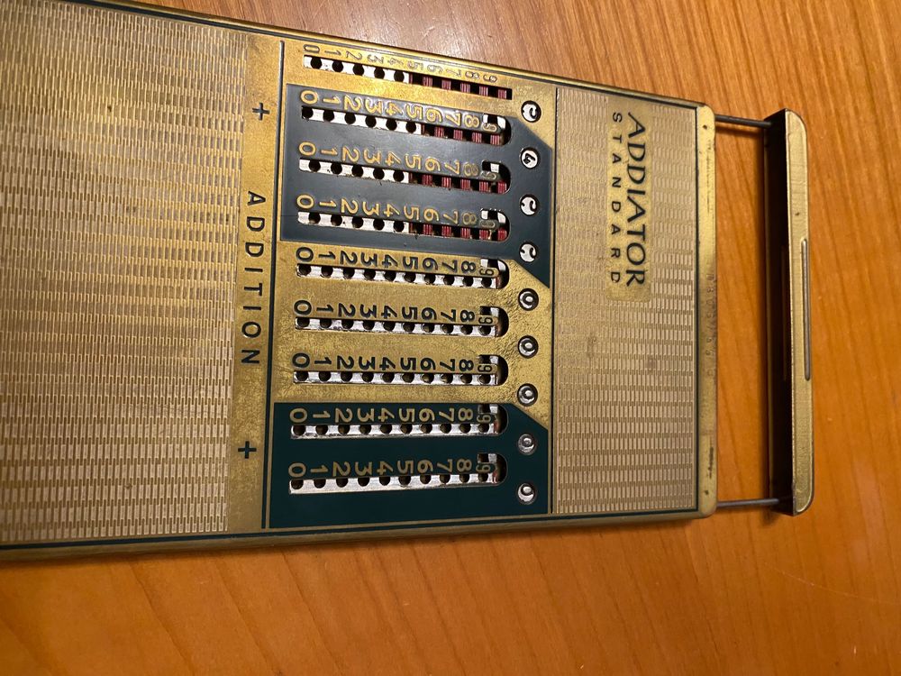 Rechner antik Addiator | Kaufen auf Ricardo