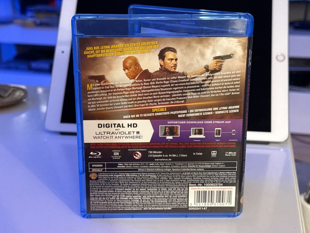 Lethal Weapon - Die komplette 1 Staffel Blu-ray Vergriffen (Gebraucht ...