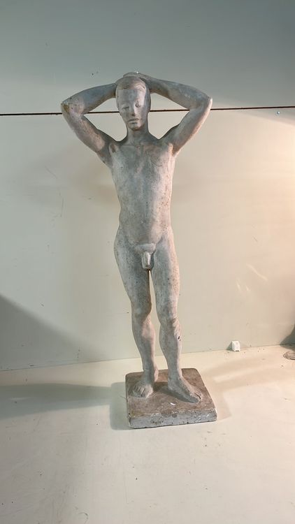 Skulptur Mann Gips Figur (ver8) (Gebraucht) in Künten für CHF 64 – mit ...