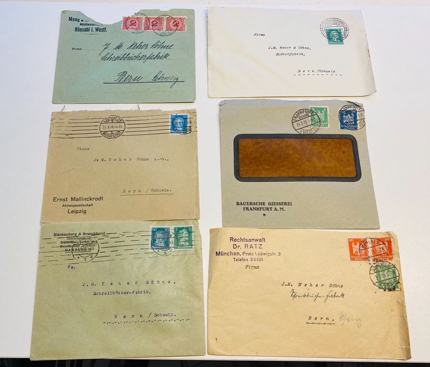 alt Lot Briefe DEUTSCHES REICH nach Bern | Kaufen auf Ricardo