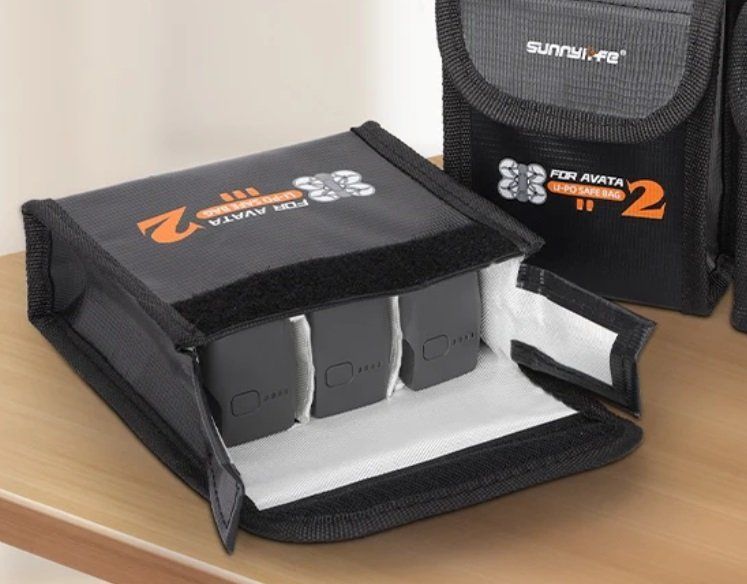 Lipo-Tasche für 3 DJI Avata 2 Akkus - (Neu (gemäss Beschreibung)) in ...