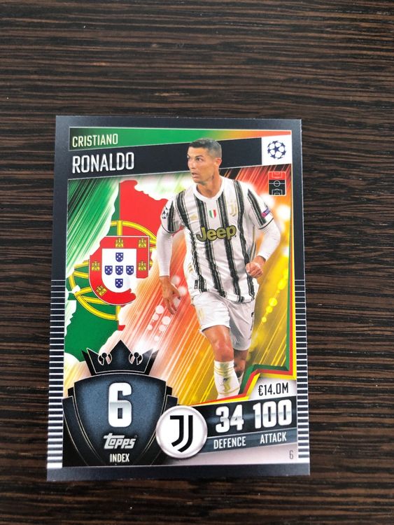 Cristiano Ronaldo Topps match Attax | Kaufen auf Ricardo