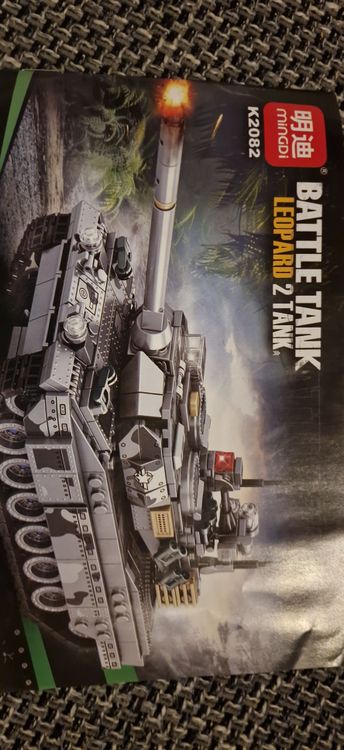 K2082 Leopard 2 Tank Bausatz Lego kompatibel (Neu (gemäss Beschreibung ...