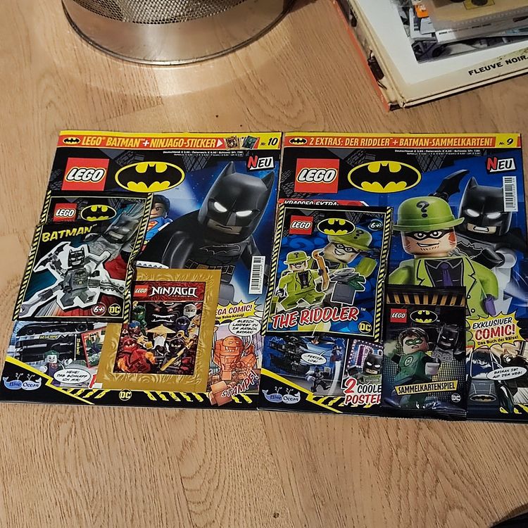 2 Batman Lego Magazine - Nr. 9+10 mit Figur | Kaufen auf Ricardo