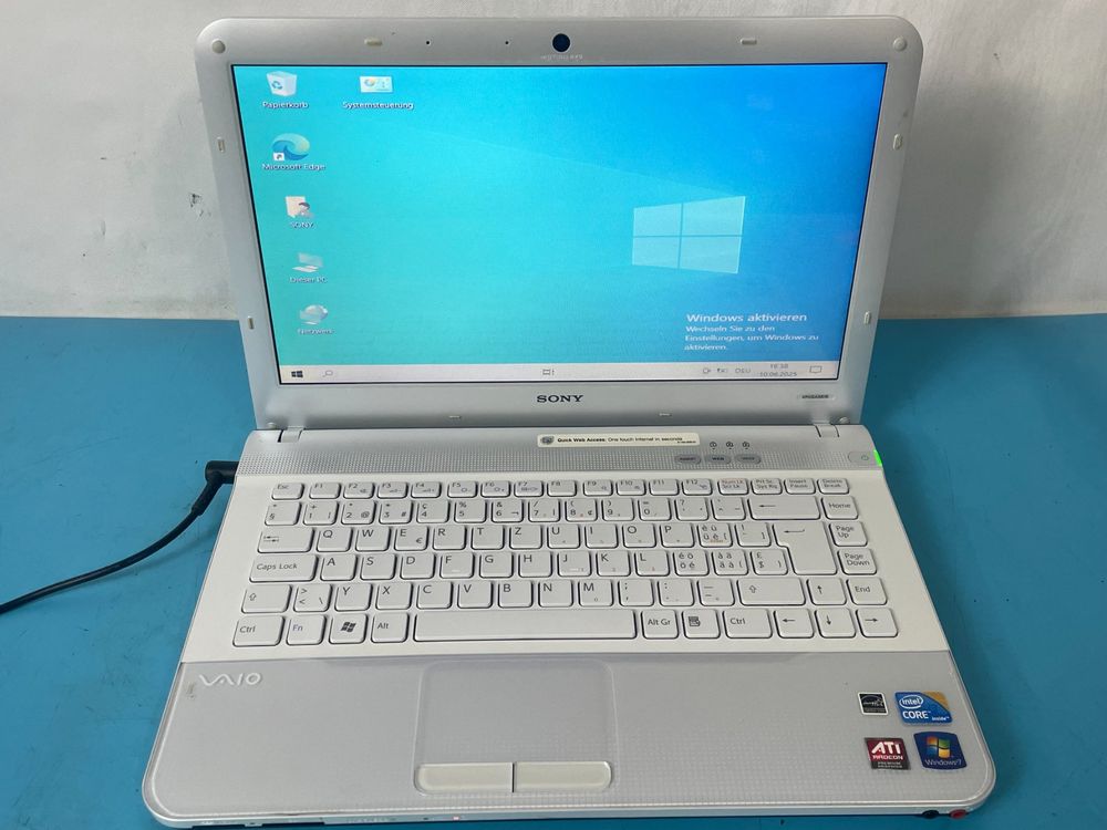 Sony Vaio Modell PCG-61211Mo Laptop i3-370 mit Windows 10 (Defekt) in ...