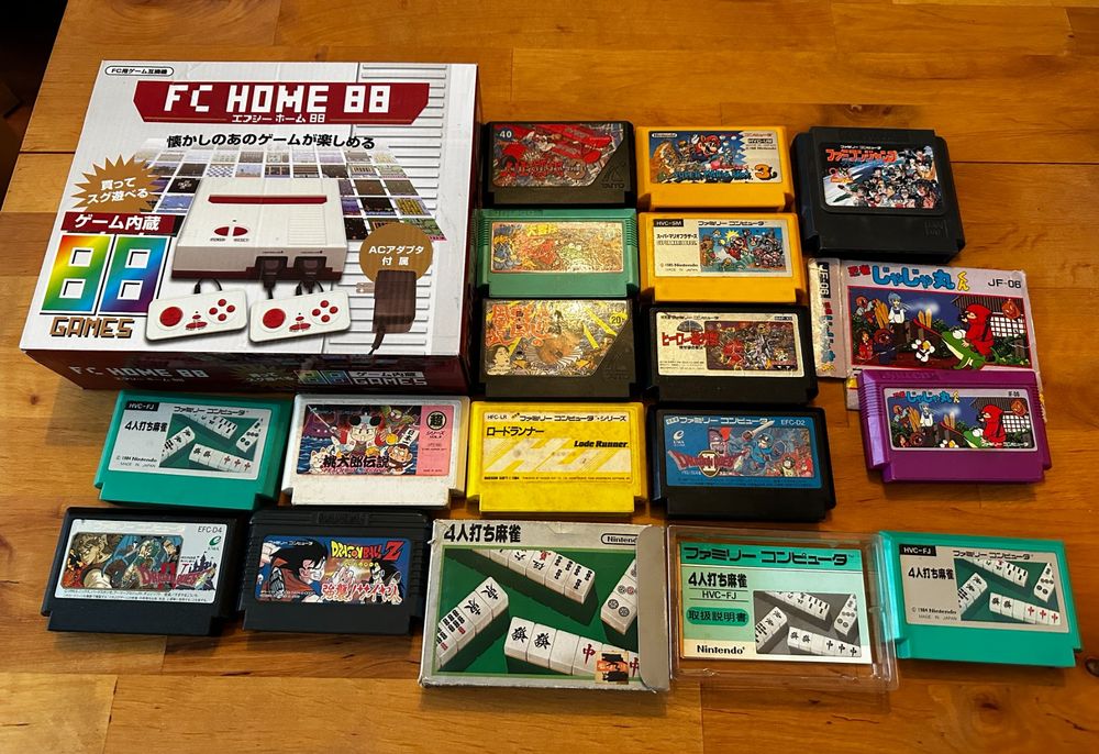 Clone Nintendo Famicom NES+ 16 jeux Super Mario, Dragon Ball (Gebraucht ...