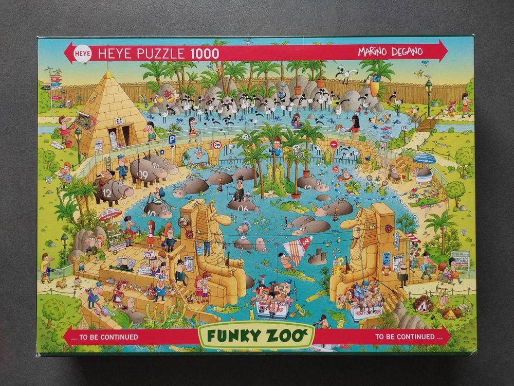 Heye, Funky Zoo, Nile Habitat, 1000 Teile | Kaufen auf Ricardo