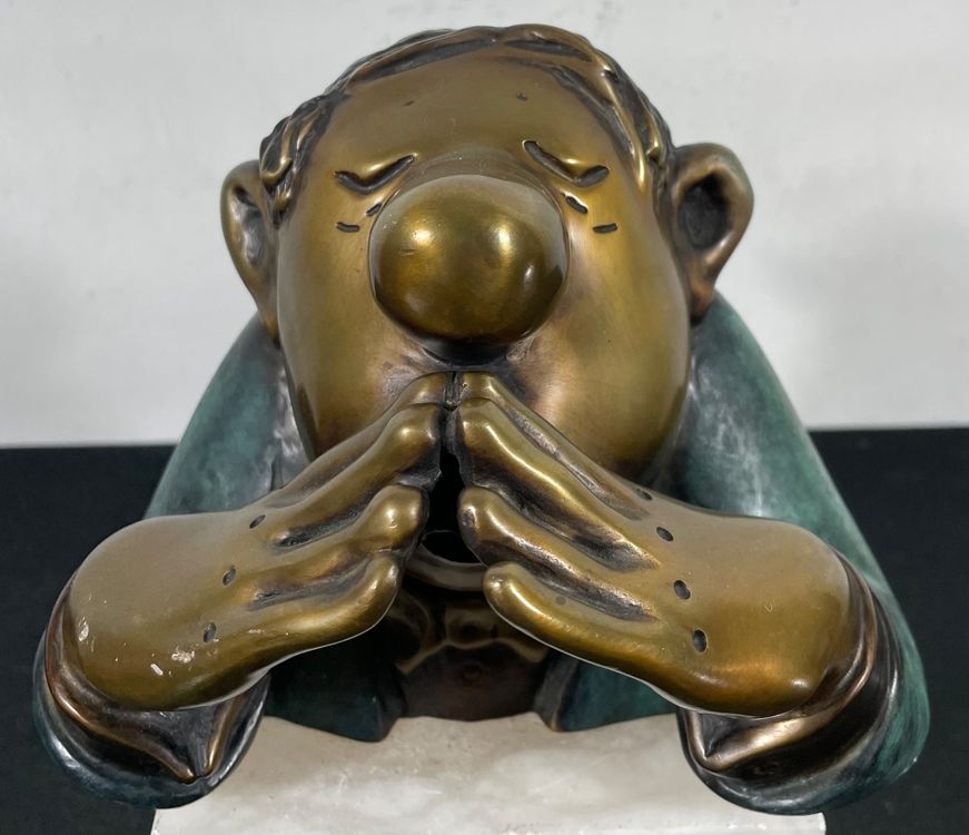 Loriot (1923-2011) Bronze Skulptur | Kaufen auf Ricardo