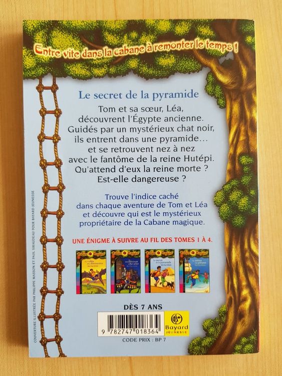 La cabane magique - 3-Le secret de la pyramide -Mary Osborne (Neu ...
