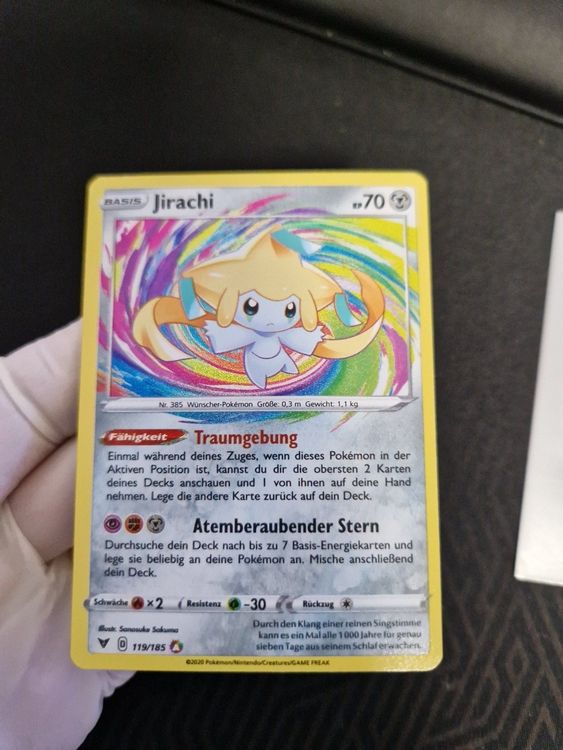 Jirachi Amazing Rare Pokemon Karte | Kaufen auf Ricardo