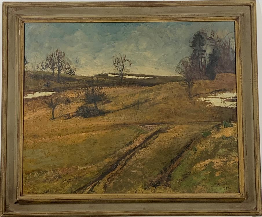 Reinhold Kündig (1888-1984) Großes Gemälde -Landschaft (Gebraucht) in ...
