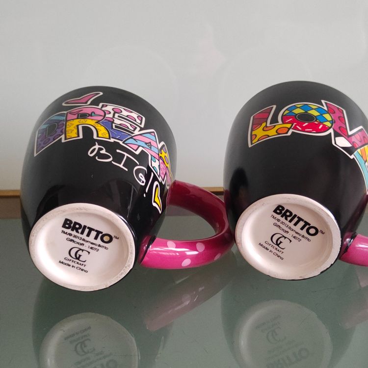 2 Stück Romero Bitto Tassen mit dem DREAM BIG Feeling (Gebraucht) in ...