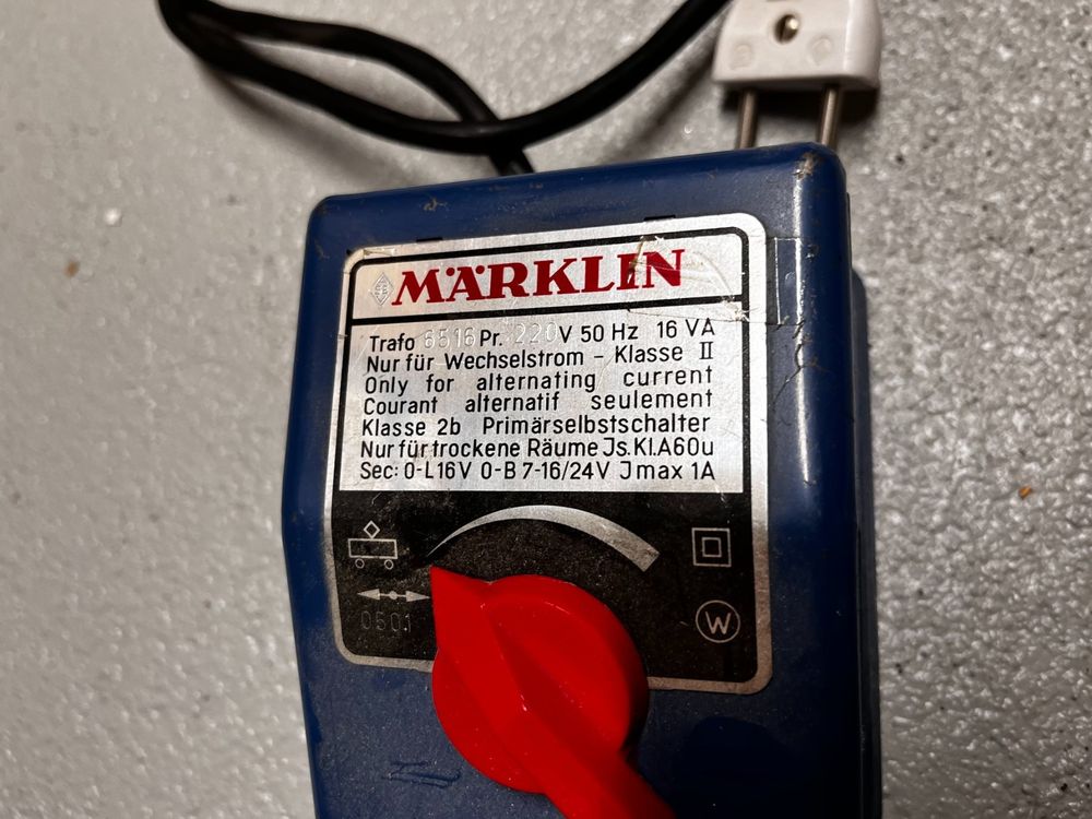 Trafo, Transformator, Transformer Märklin Modelleisenbahn | Kaufen auf ...