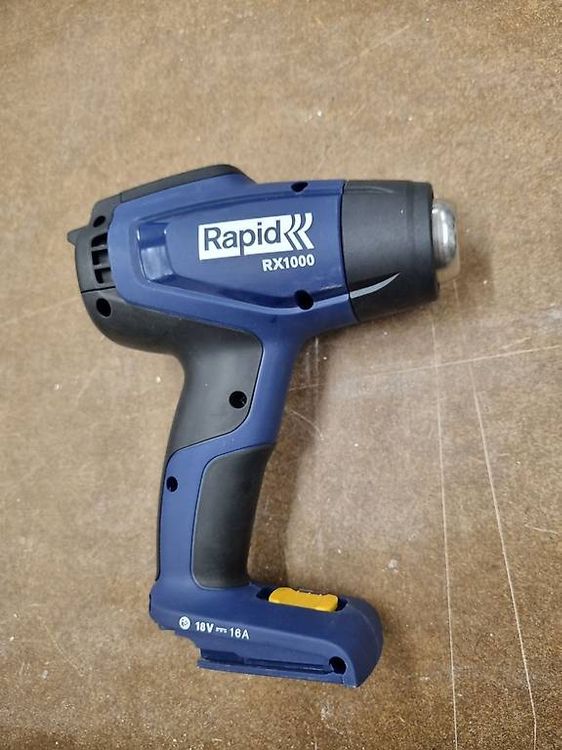 Rapid Akku-Heissluftgebläse RX1000 18V P4A (Gebraucht) in Siblingen für CHF 35 – mit Lieferung ...