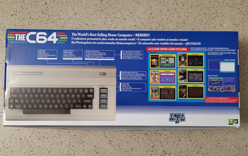 C64 Maxi Spielkonsole Retro Games | Kaufen auf Ricardo