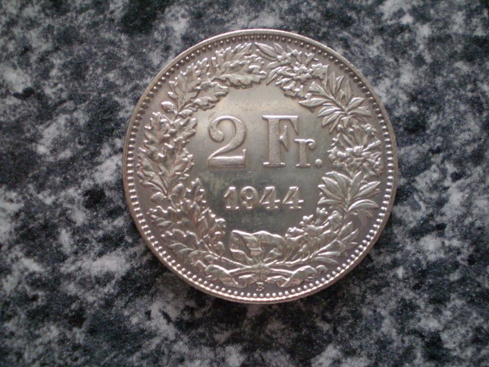 2 Fr.1944 !!! fast unz. !!! ab 1.- !!! (Neu (gemäss Beschreibung)) in Dierikon für CHF 5 – mit ...