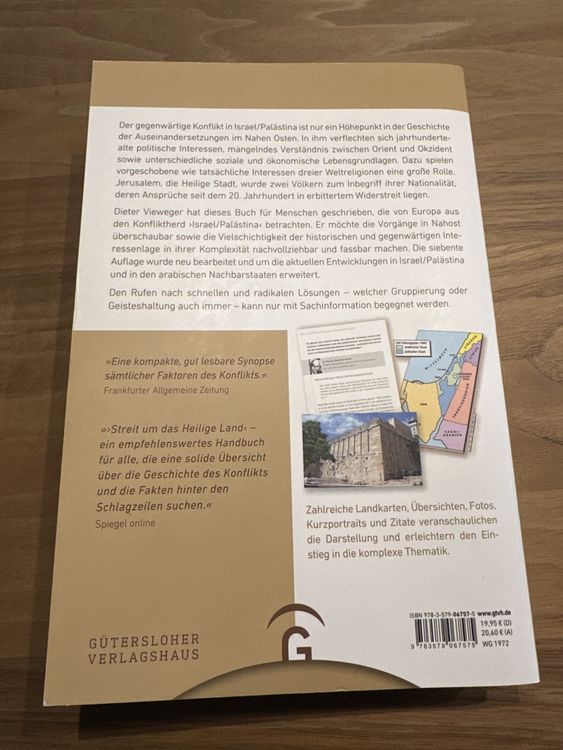 Streit um das heilige Land | Kaufen auf Ricardo