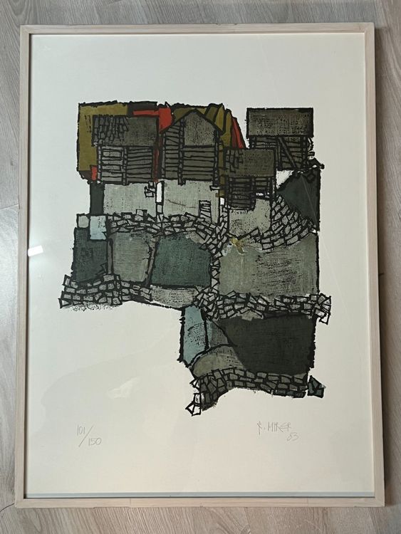 Rudolf Mirer Lithografie Originalsignatur 1983 (Gebraucht) in Vaduz für CHF 525 – mit Lieferung ...