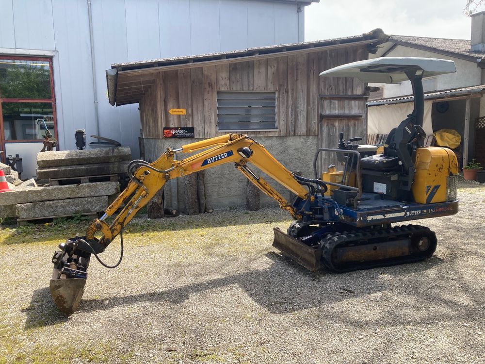 Bagger Hutter IHI 15J (Gebraucht) in Recherswil für CHF 7000 – nur Abholung auf Ricardo kaufen