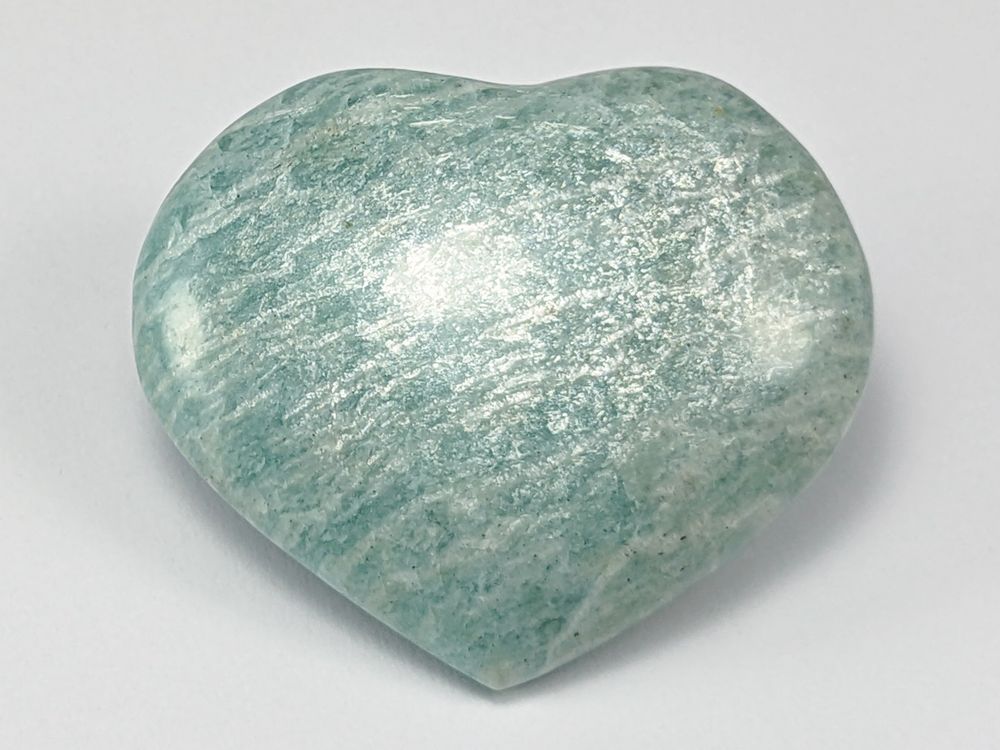Amazonit Herz/Puffy Heart 4,4cm, 33 Gramm (Neu und originalverpackt) in Meilen für CHF 8.5 – mit ...