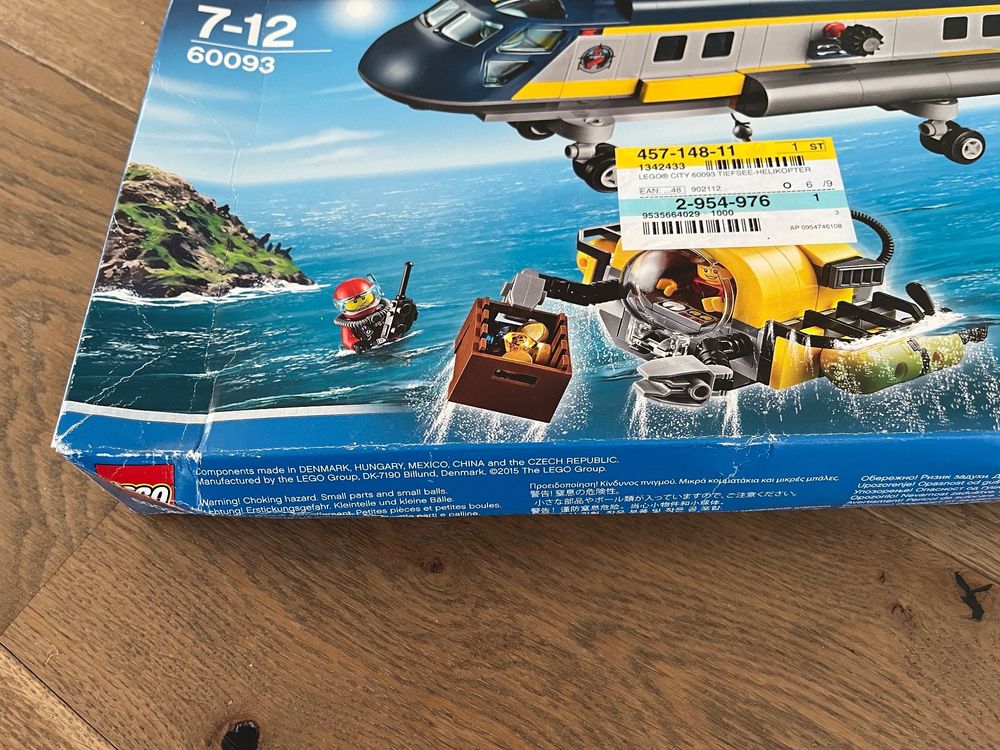Neu: Seltenes Lego City Set Tiefsee Helikopter 60093 | Kaufen auf Ricardo