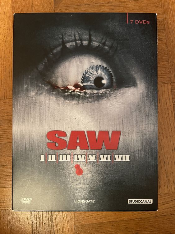 Saw 1-7 DVD Boxset (Gebraucht) in Wöschnau für CHF 10 – mit Lieferung auf Ricardo kaufen