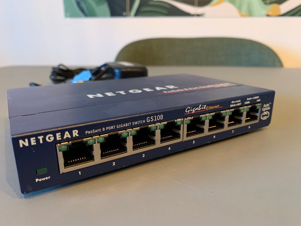 Netgear ProSafe 8 Port Gigabit Switch GS108 (Gebraucht) in Möhlin für ...