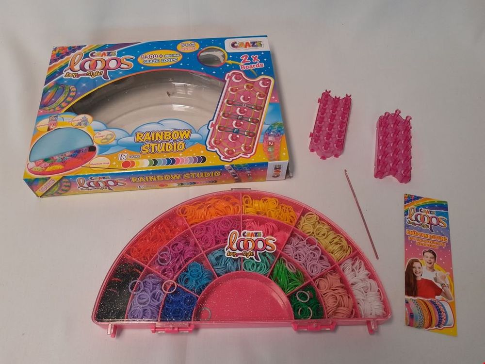 CRAZE LOOPS Armbänder Bastelset (Neu (gemäss Beschreibung)) in ...