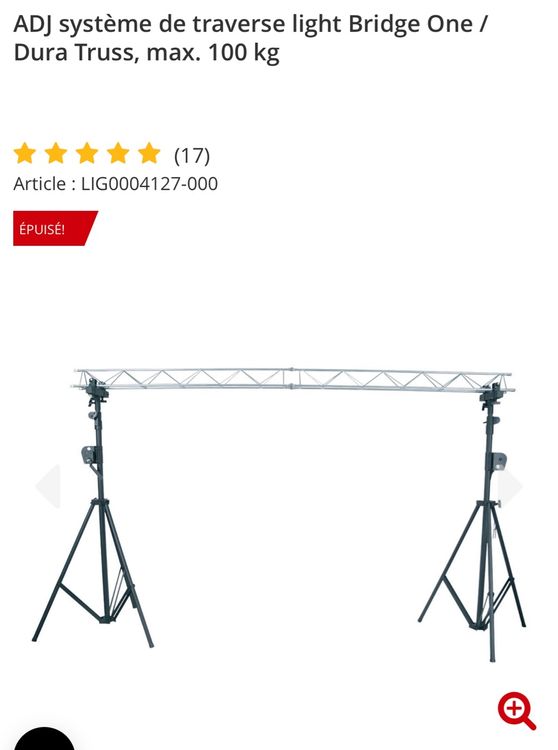 ADJ Traverse Light Bridge One / Dura Truss 100kg | Kaufen auf Ricardo