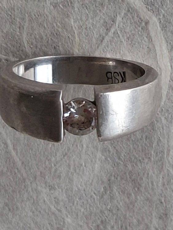 Bague en argent 925 KSB (D'occasion) à Territet pour CHF 18 – avec ...