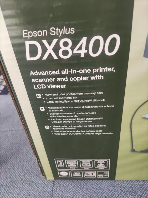Epson Stylus DX8400 All in one printer Scanner Drucker (Neu (gemäss ...