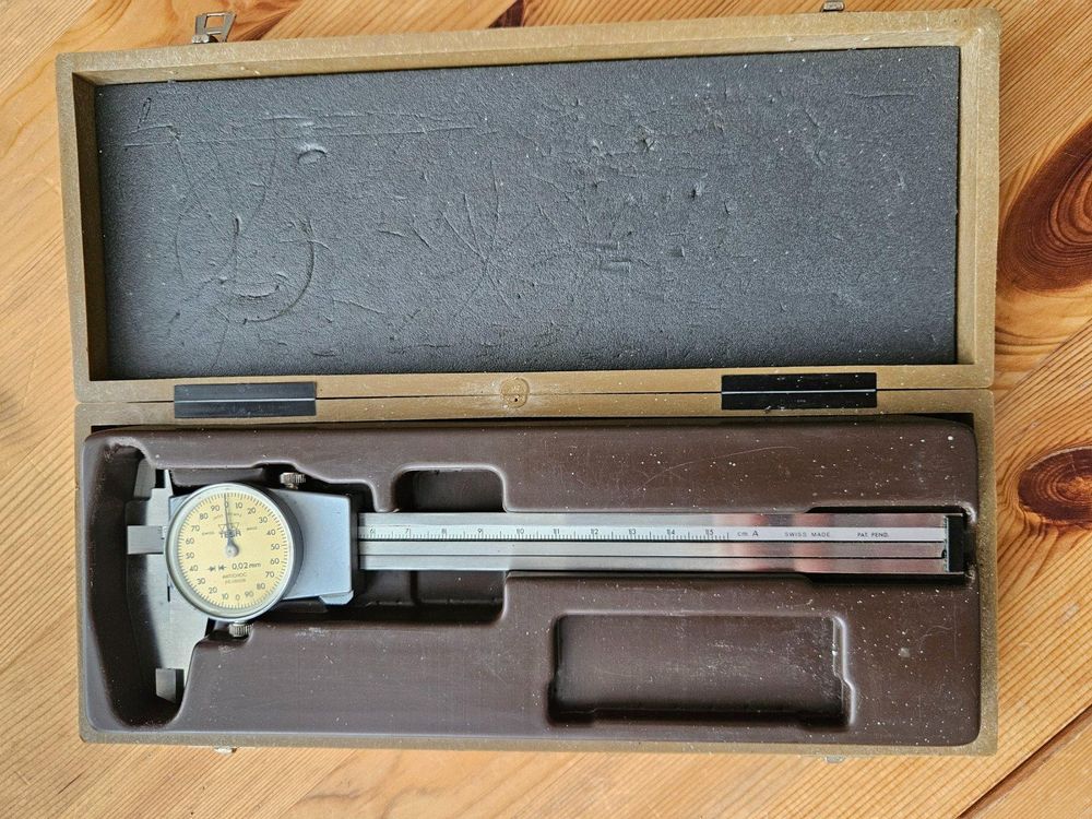 TESA Schieblehre Swiss Made mit Box und Attest (Gebraucht) in ...