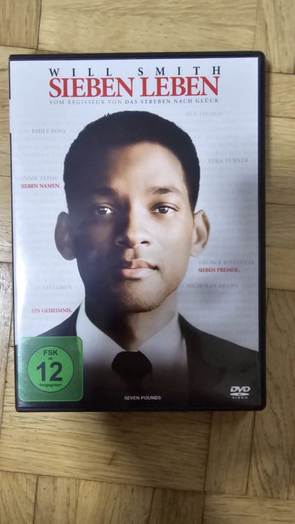 DVD Sieben Leben, Will Smith (Gebraucht) in Kilchberg ZH für CHF 1 – mit Lieferung auf Ricardo ...