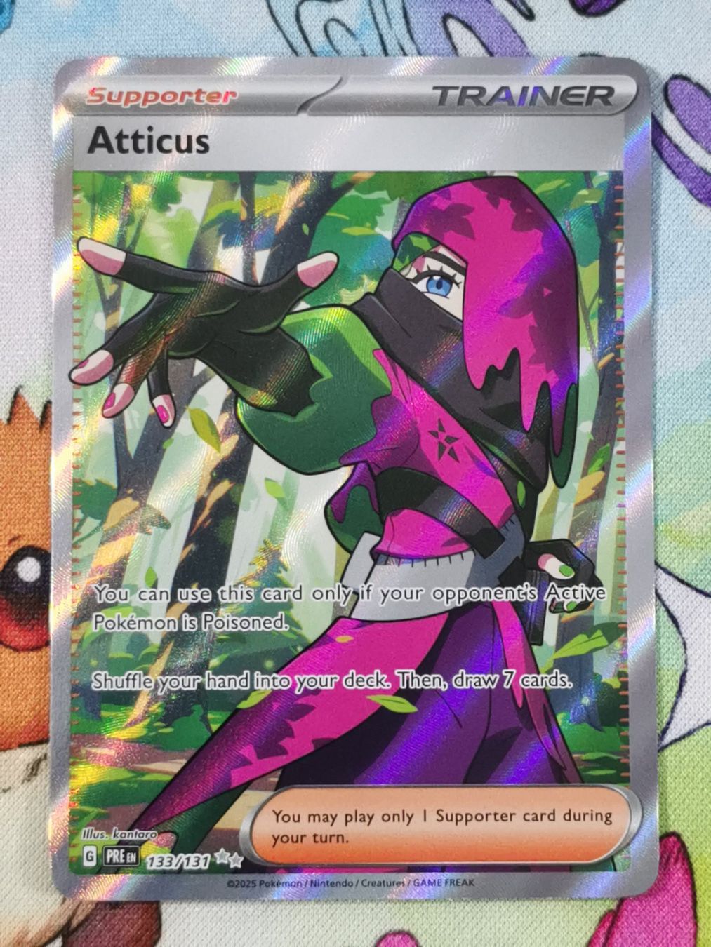Pokemon Atticus 133/131 Prismatic Evolutions EN (Neuf (Voir description ...