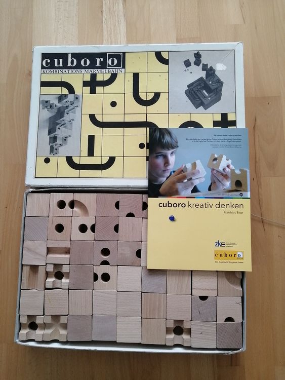 Cuboro Kugelbahn mit Buch (Gebraucht) in Trogen für CHF 151 – mit ...