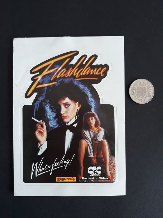 Sticker vintage "Flashdance" (Gebraucht) in Gordevio für CHF 2 – mit ...
