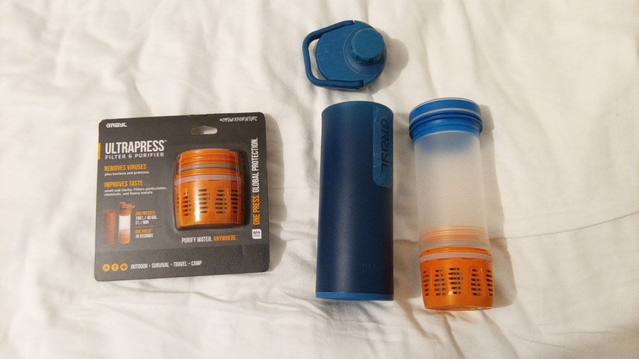 Grayl Ultra Press Purifier gourde 0.5L neuf (Neuf avec emballage d ...