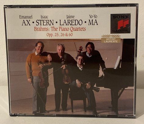 Brahms: The Piano Quartets Opp. 25,26 & 60 2-CD's ©'1986 (Gebraucht) in st.gallen für CHF 9.5 ...