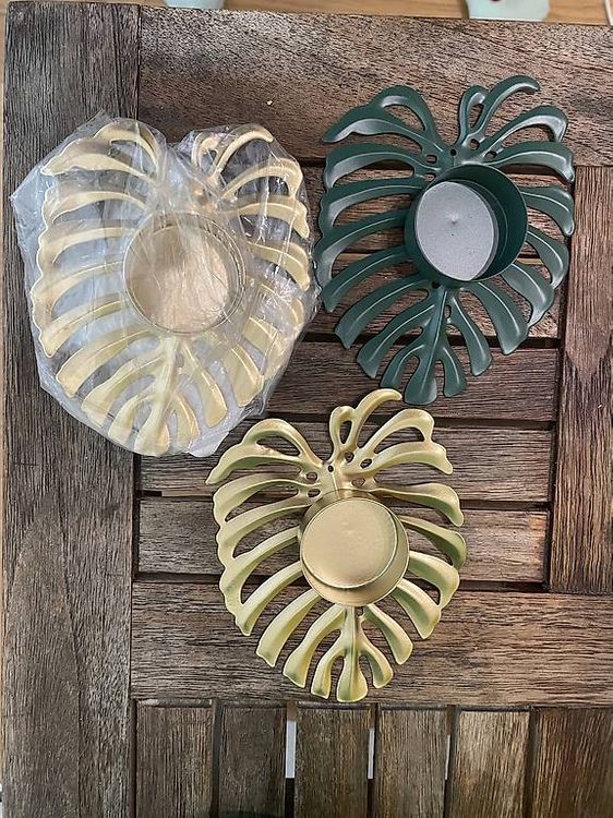 Teelichthalter für monstera fans (Gebraucht) in Dübendorf für CHF 5 – nur Abholung auf Ricardo ...