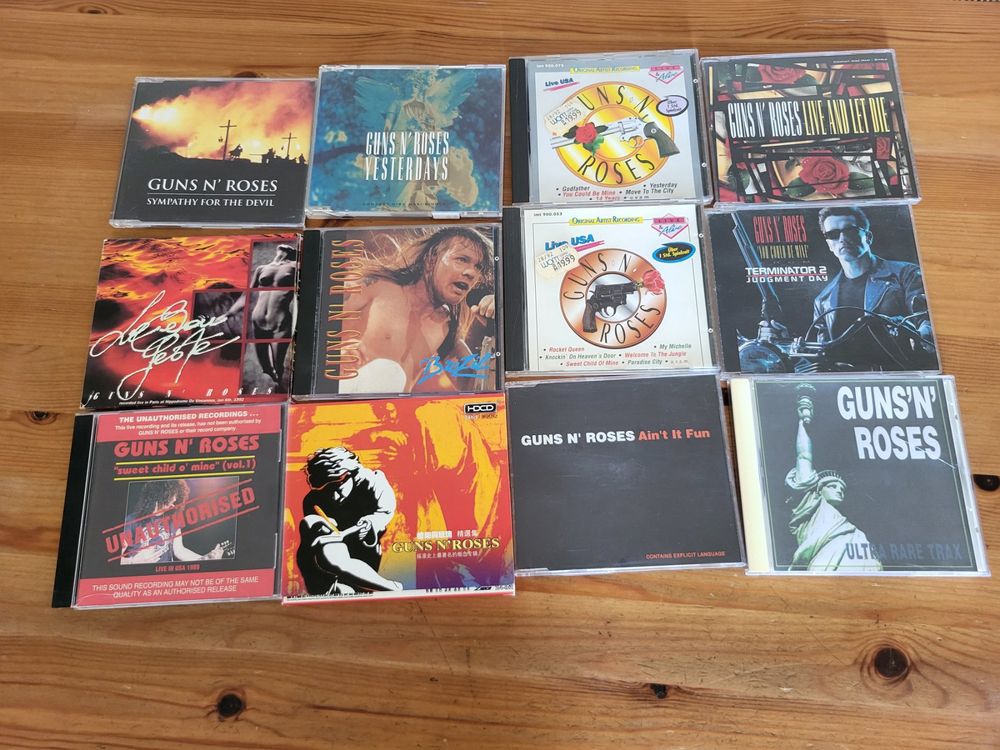 Guns n' Roses CD Sammlung (Gebraucht) in Arlesheim für CHF 25 – mit ...